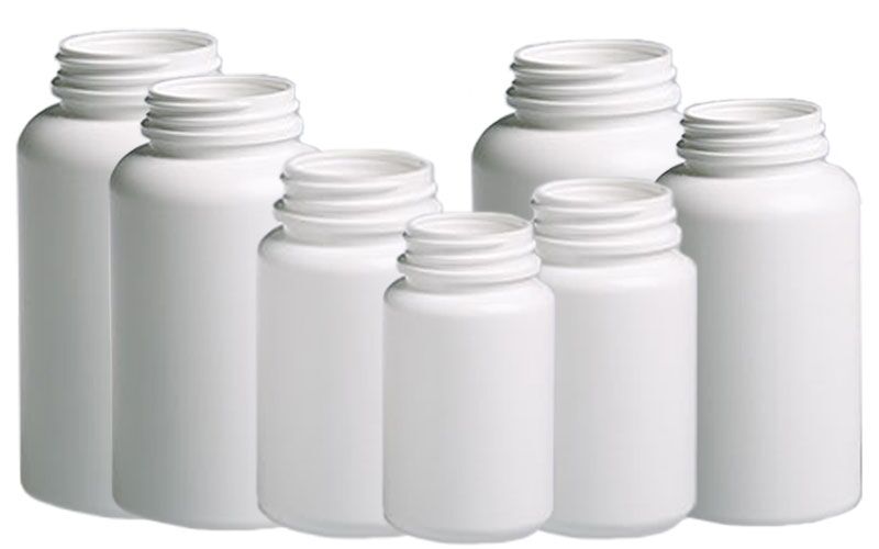 Small Round HDPE Packers | Catalog | Packaging Logistics